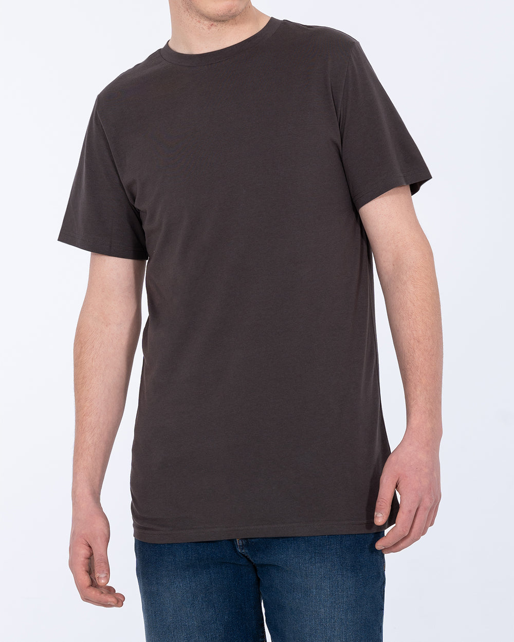 Essentalls Tall Mens Extra Long T-Shirt (dark grey) | Tall Mens ...