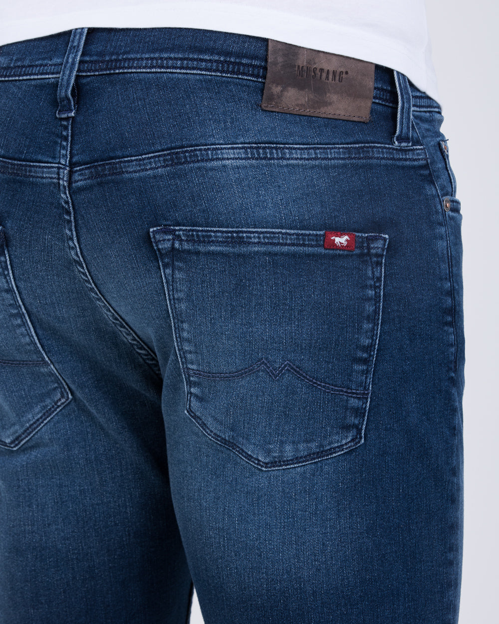 Mustang Vegas Slim Fit Tall Mens 36 38 40 Leg Jeans denim blue | Tall ...